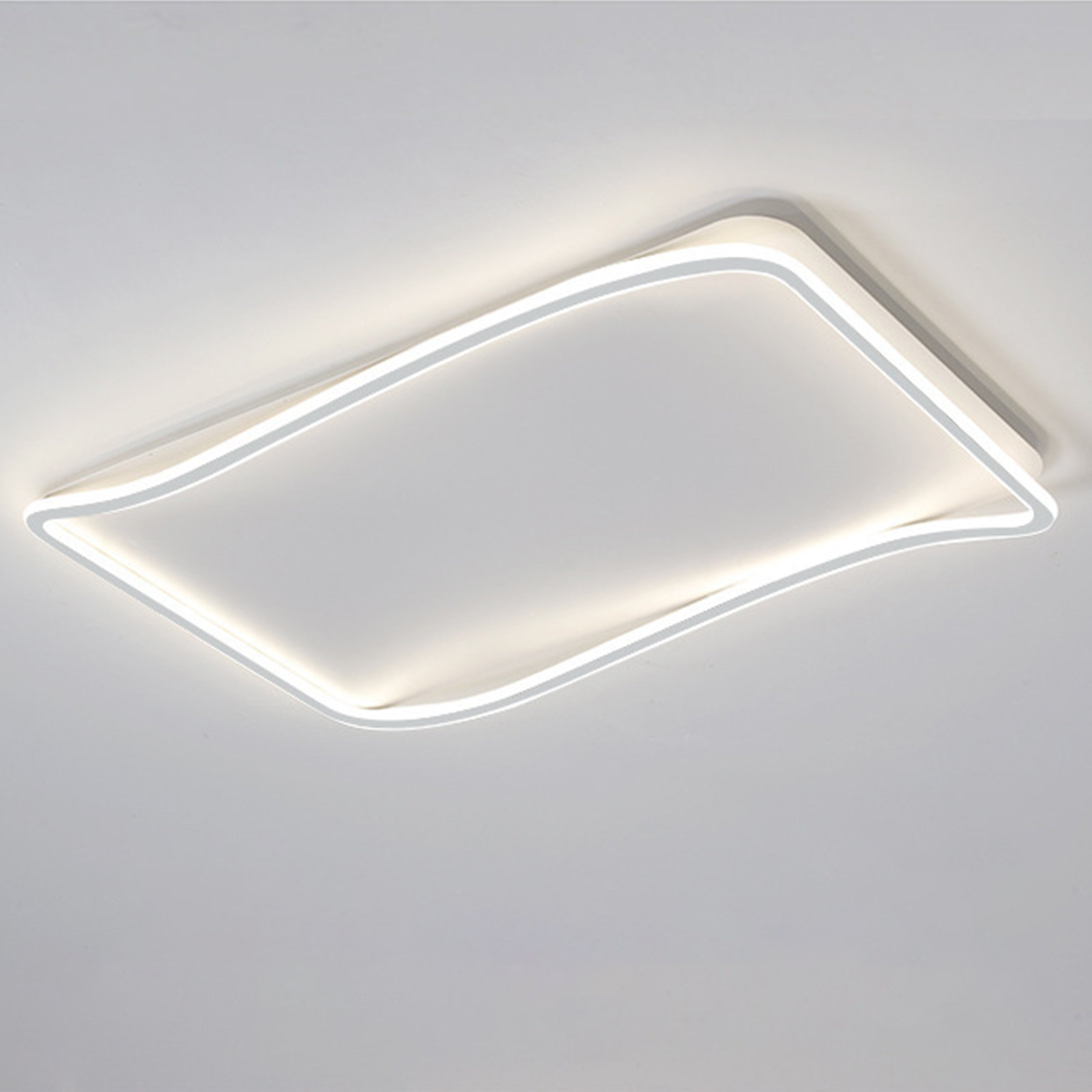 Orren Ellis 1-Liight 37.79" Modern Flush Mount LED Ceiling Light | Wayfair