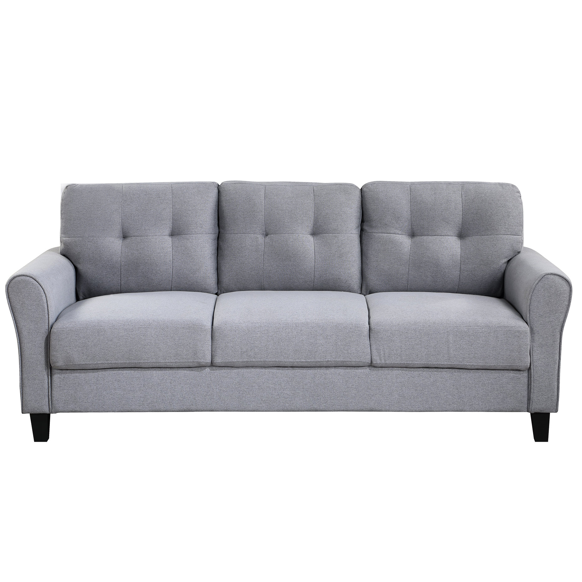 Winston Porter Grey-blue Linen , 3, Comfortable Breathability, For ...