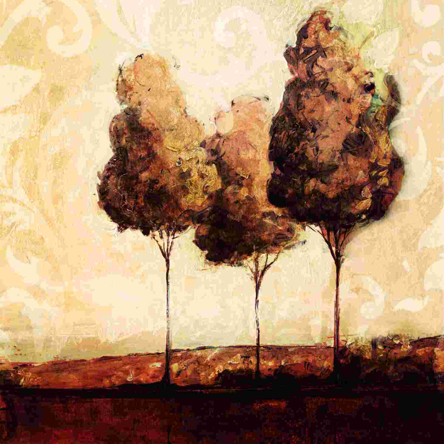 Charlton Home® Simple Trees 3 | Wayfair