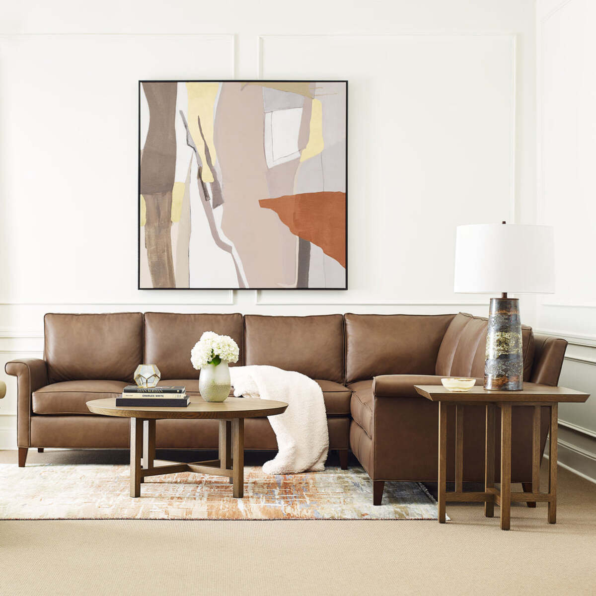 Stickley Lowell Round Cocktail Table | Perigold