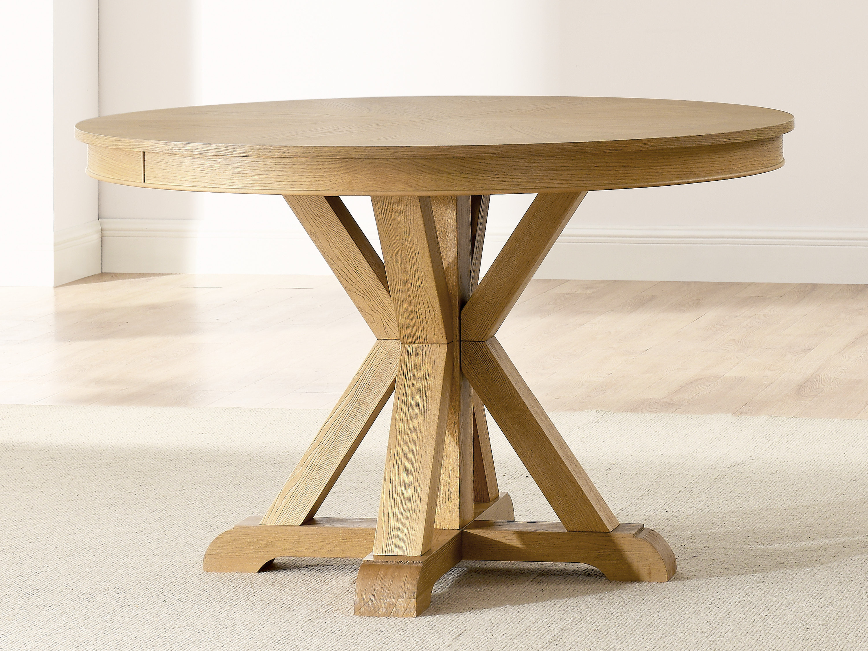 Trent Austin Design® Resendez Rylie 48" Round Wood Dining Table ...