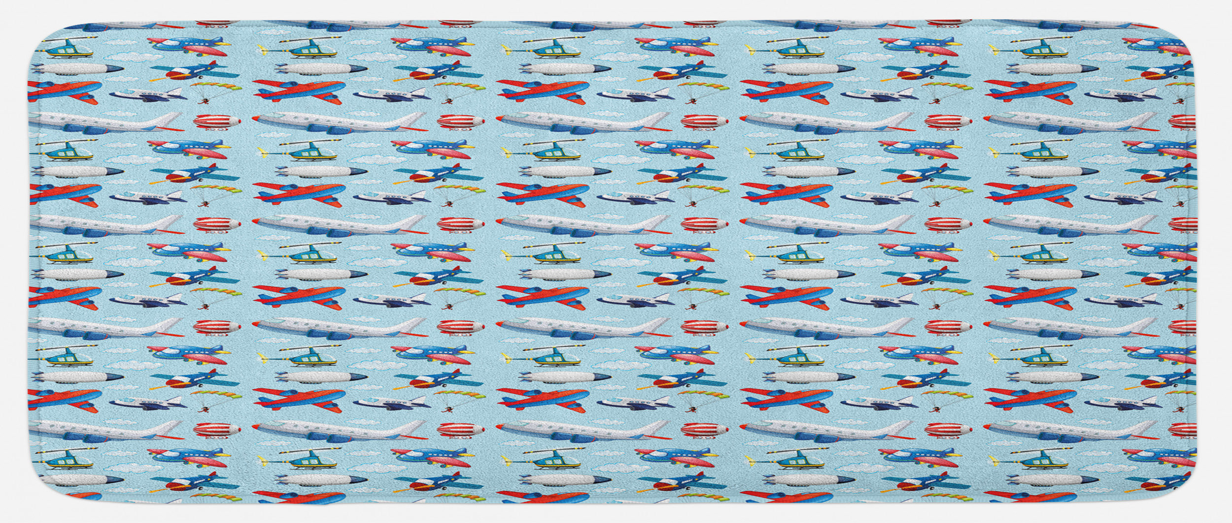 East Urban Home Airplane Kitchen Mat | Wayfair