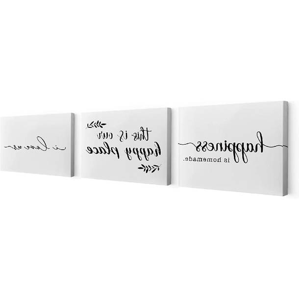 AttractionDesignHome Handmade Wood Text & Numbers Wall Decor & Reviews ...