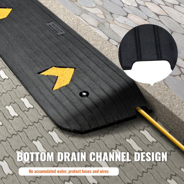 VEVOR Rubber Threshold Ramp & Reviews | Wayfair