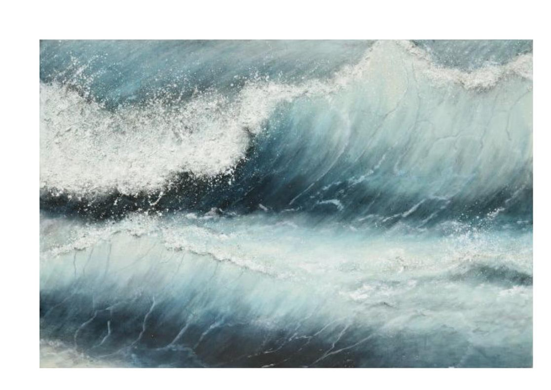 Chelsea Art Studio Beverly Fuller " Deep Azure I " by Beverly Fuller ...