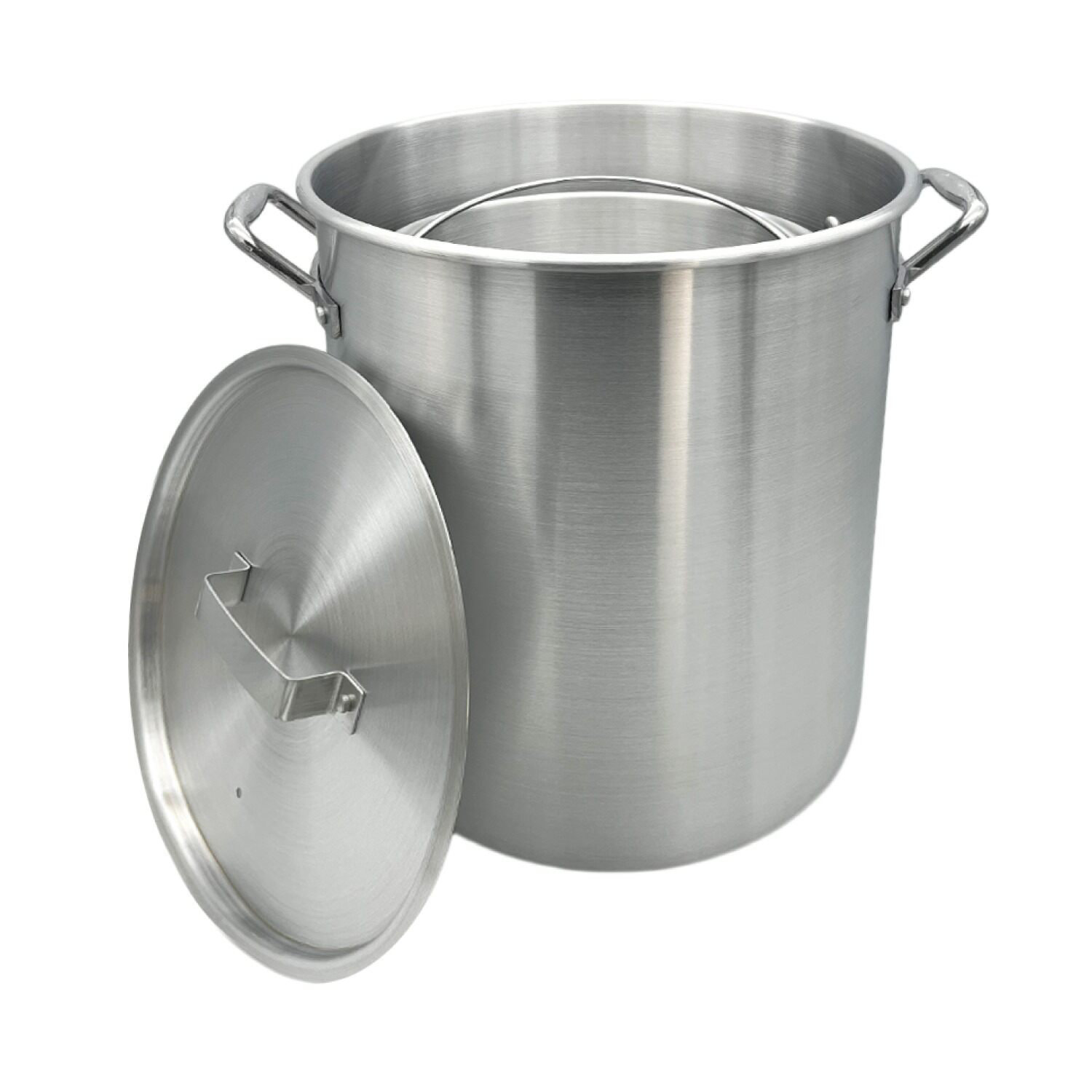 Nexgrill 30 Qt Aluminum Stock Pot – Heavy Duty Fryer Pot with Strainer ...