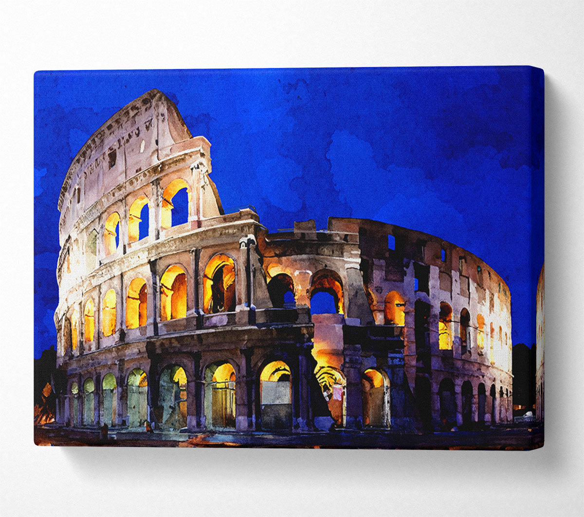 ModernMoments Colosseum In Rome - Wrapped Canvas Art Prints | Wayfair.co.uk