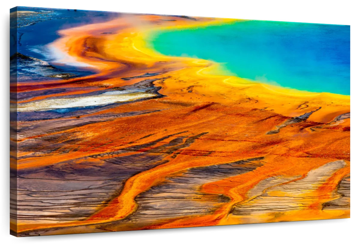 Ivy Bronx Geyser Colors In Yellowstone | Wayfair