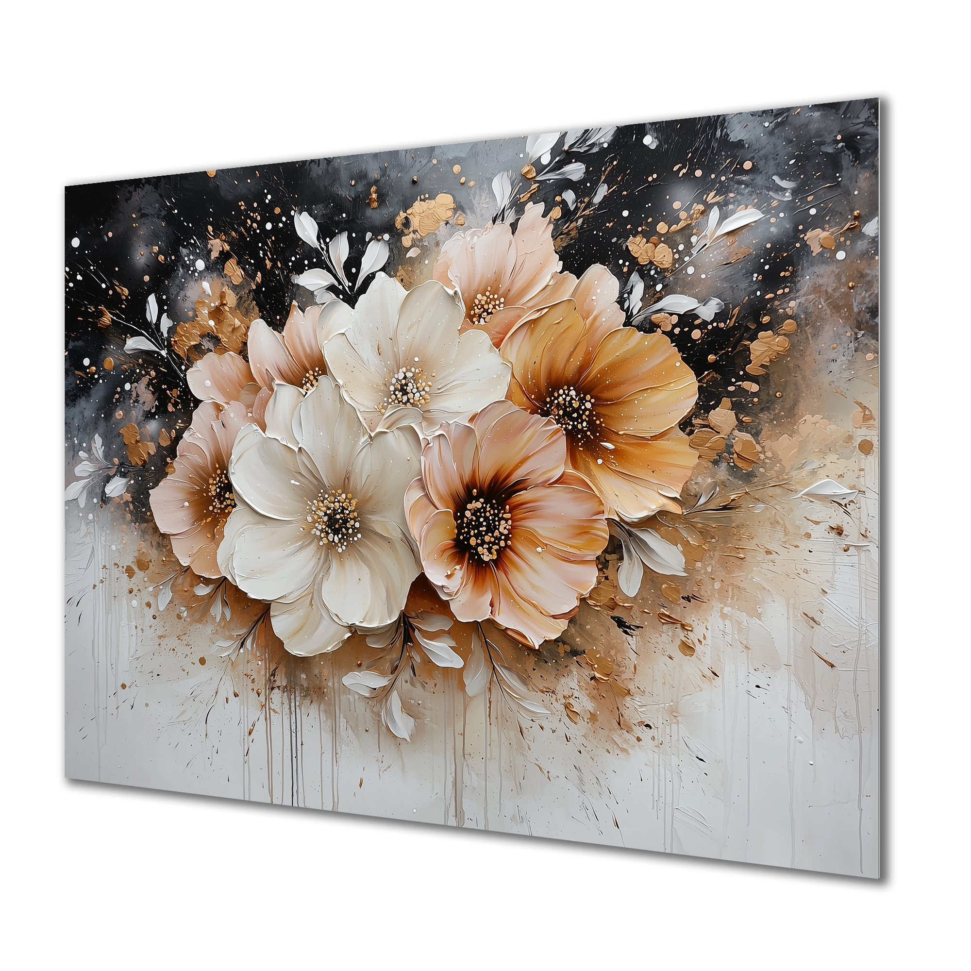 Ivy Bronx Silent Burst Of Autumn Poppies Flowers - Poppies Metal Print ...