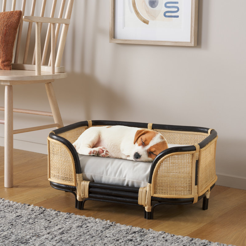 Tucker Murphy Pet™ Franzi Rattan Pet Bed | Wayfair