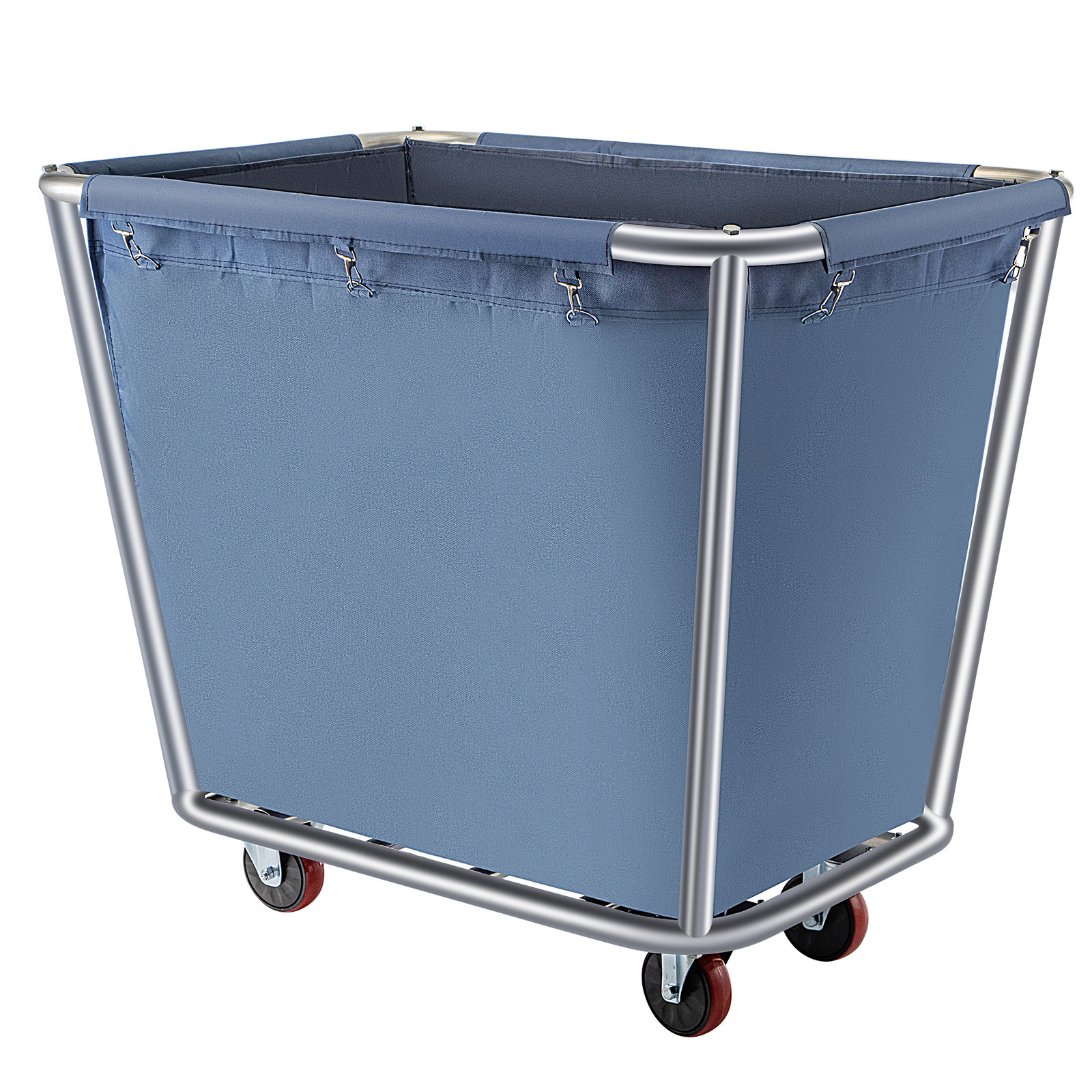 VEVOR Fabric/Stainless Steel Laundry Cart with Wheels | Wayfair