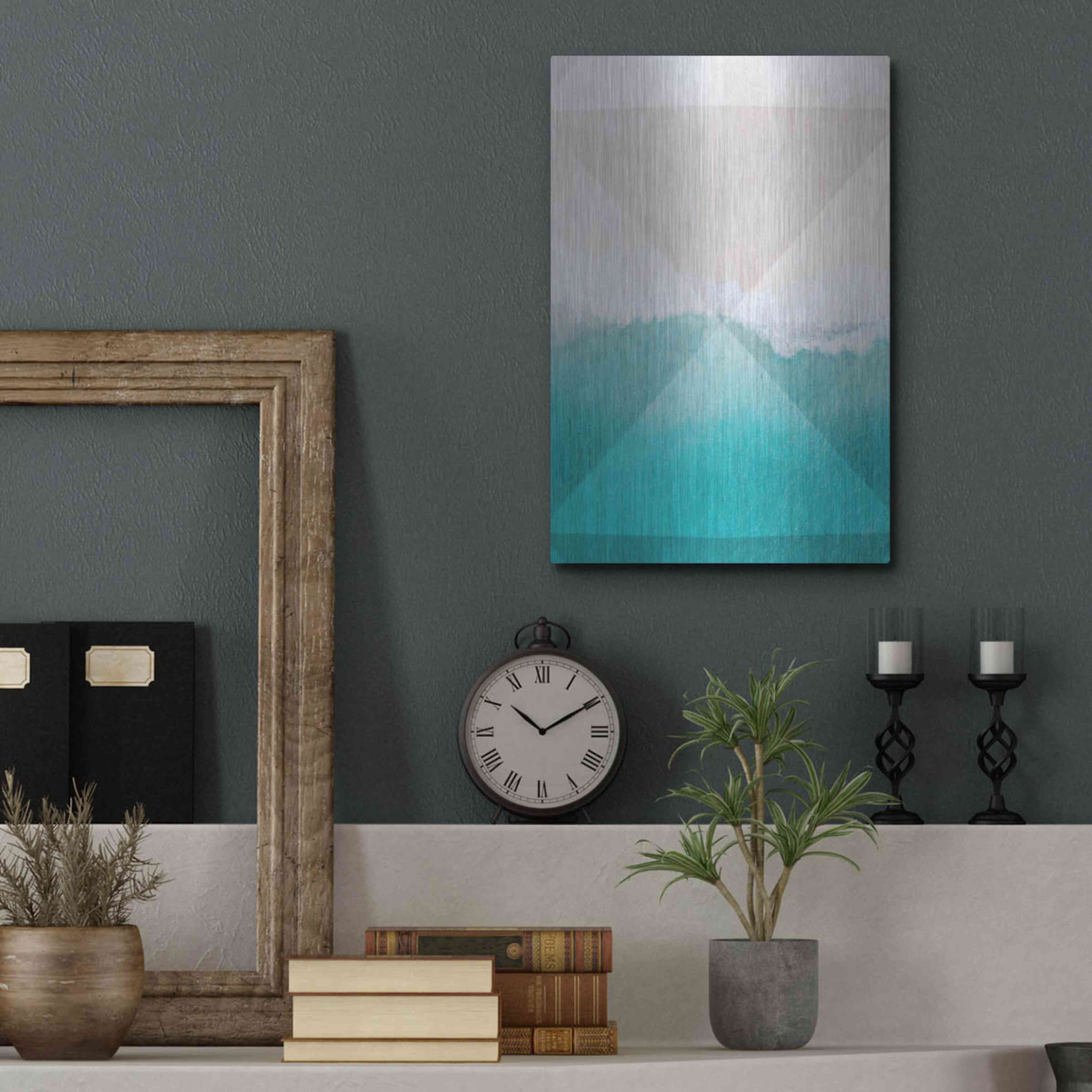 Orren Ellis 'Abstract Hourglass' by Elena Ray, Metal Wall Art | Wayfair