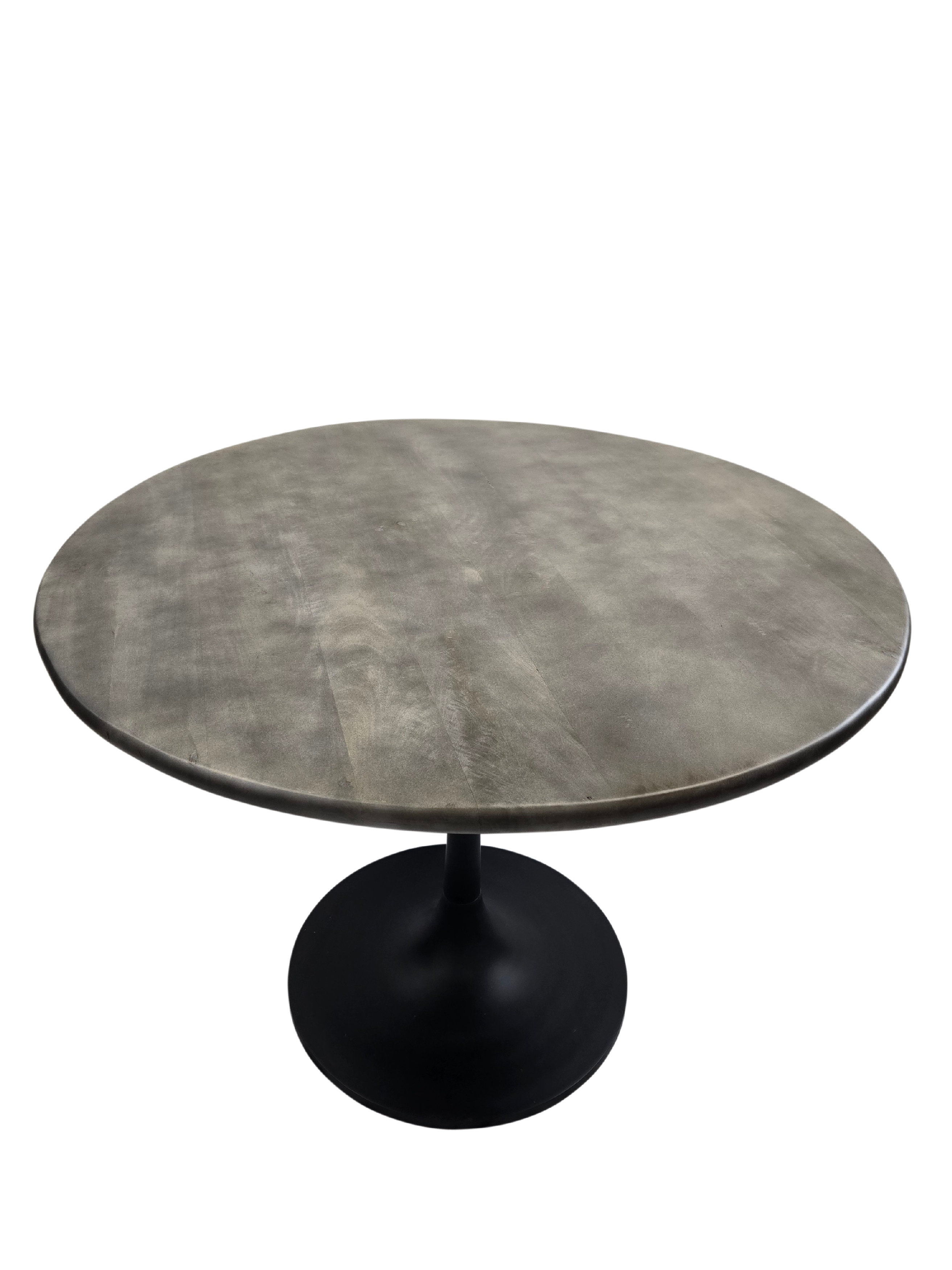 George Oliver Alden Wood Top 36" Round Dining Table - Wayfair Canada