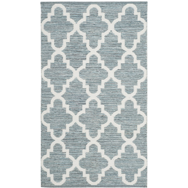 Highland Dunes Eliana Hand Woven Performance Geometric Rug & Reviews ...
