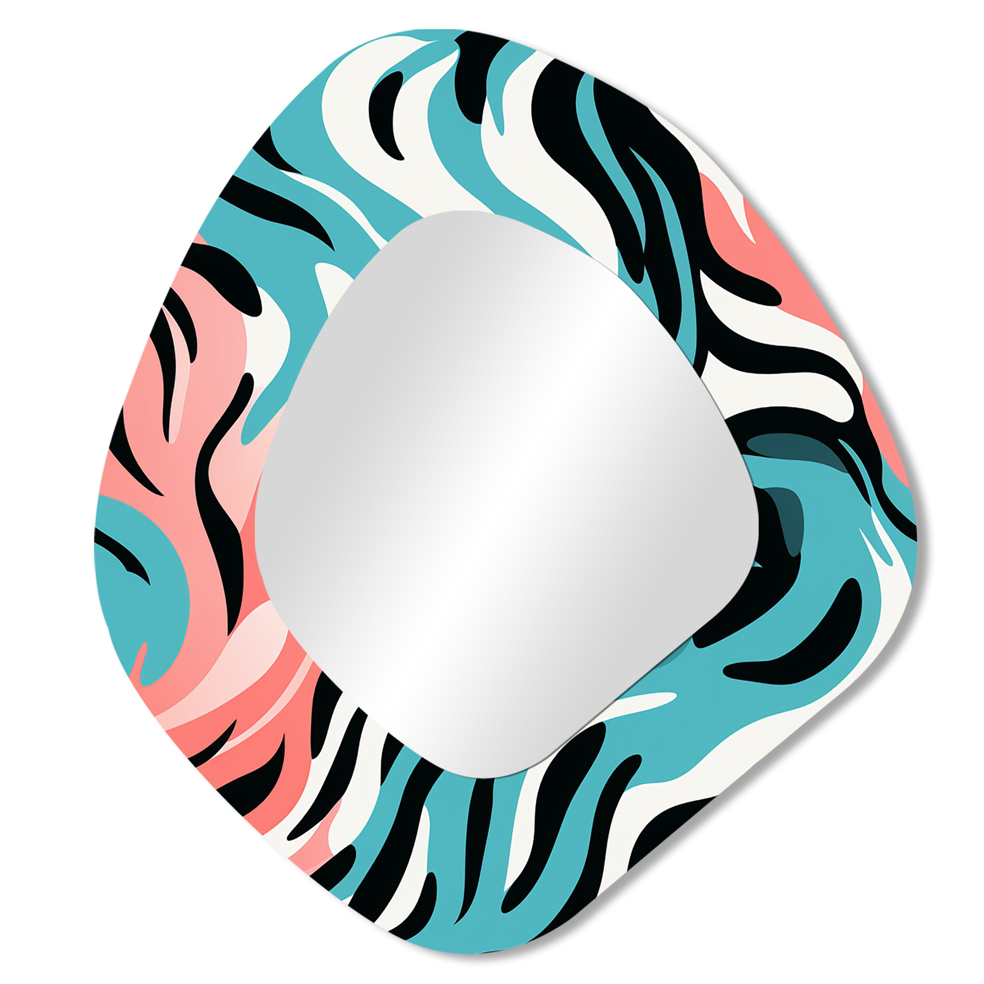 East Urban Home Exotic Camouflage Caprice - Animal Print Asymmetrical ...