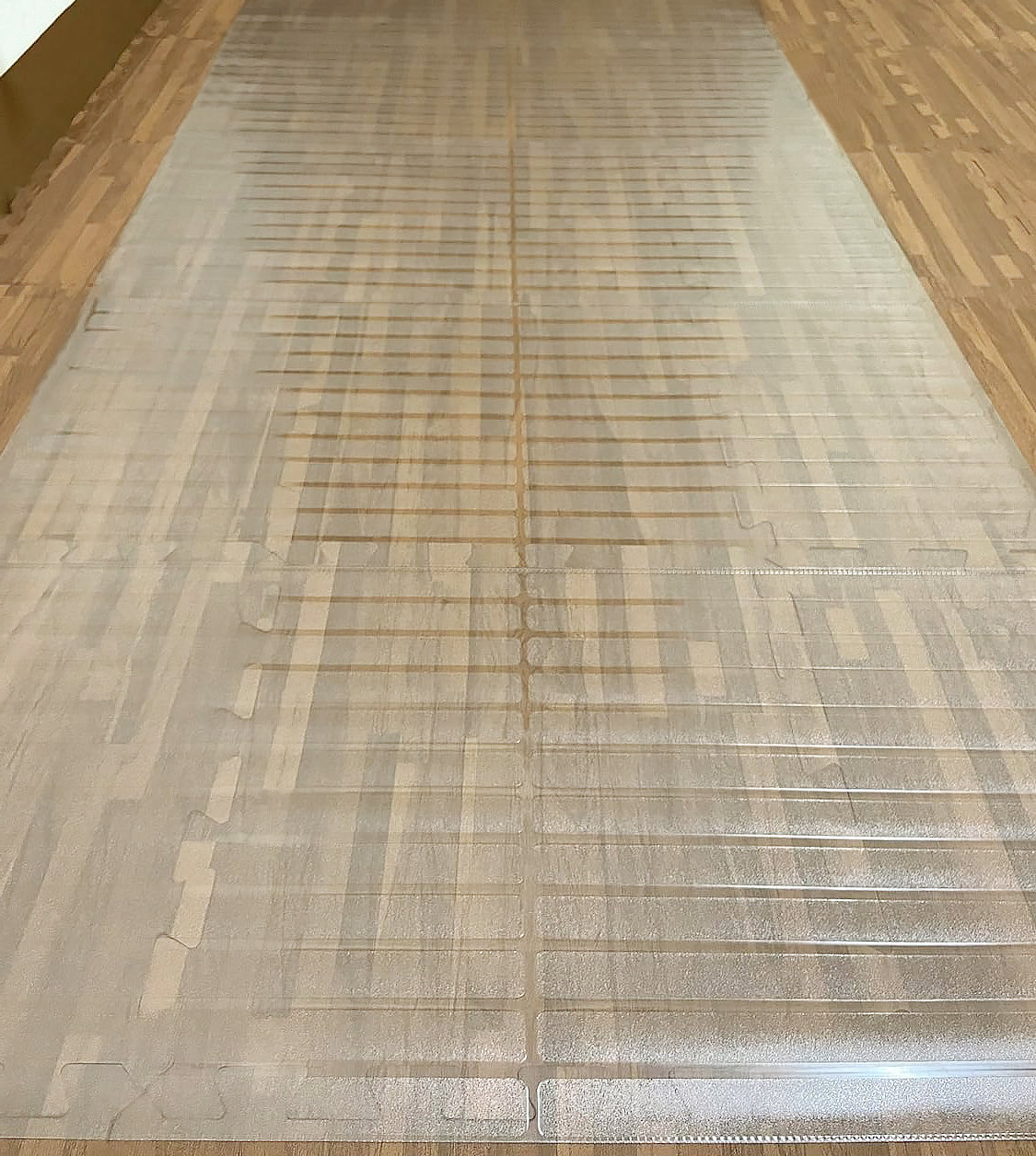 Symple Stuff (27" Wide) Clear Vinyl Plastic Premium Floor Runner ...