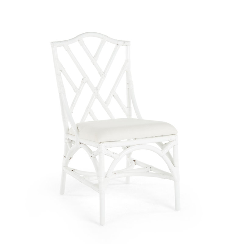 Beachcrest Home Alderson Cotton Cross Back Side Chair & Reviews | Wayfair