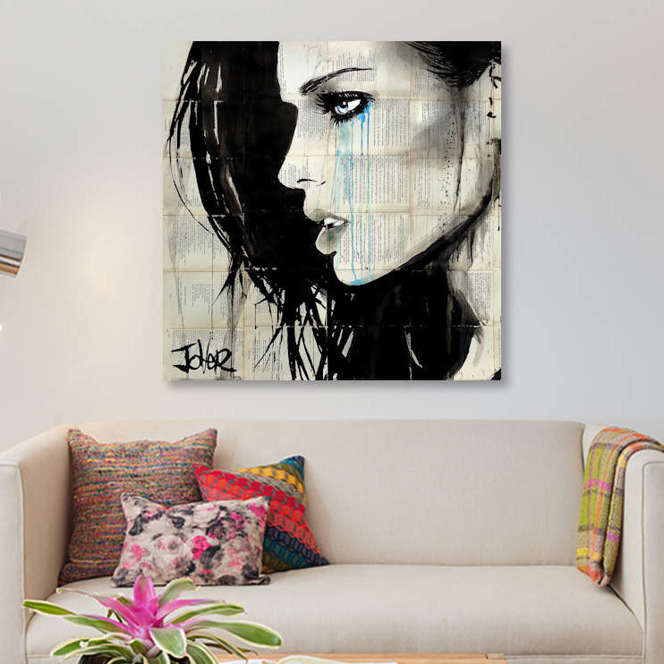 East Urban Home 'Bright Ecstacy' Print on Canvas | Wayfair