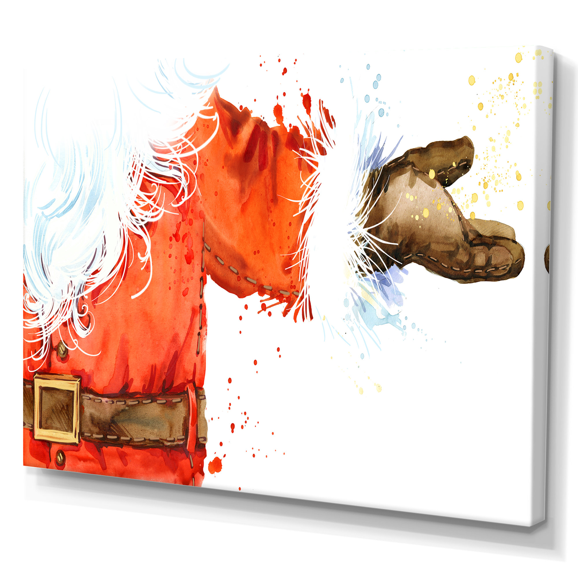 The Holiday Aisle® Christmas Holiday Fancy Santa Claus V - Picture ...