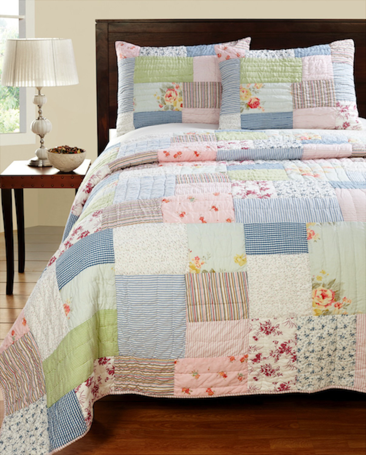 Amity Home Lattice Farmhouse / Country Quilt Set & Reviews | Wayfair