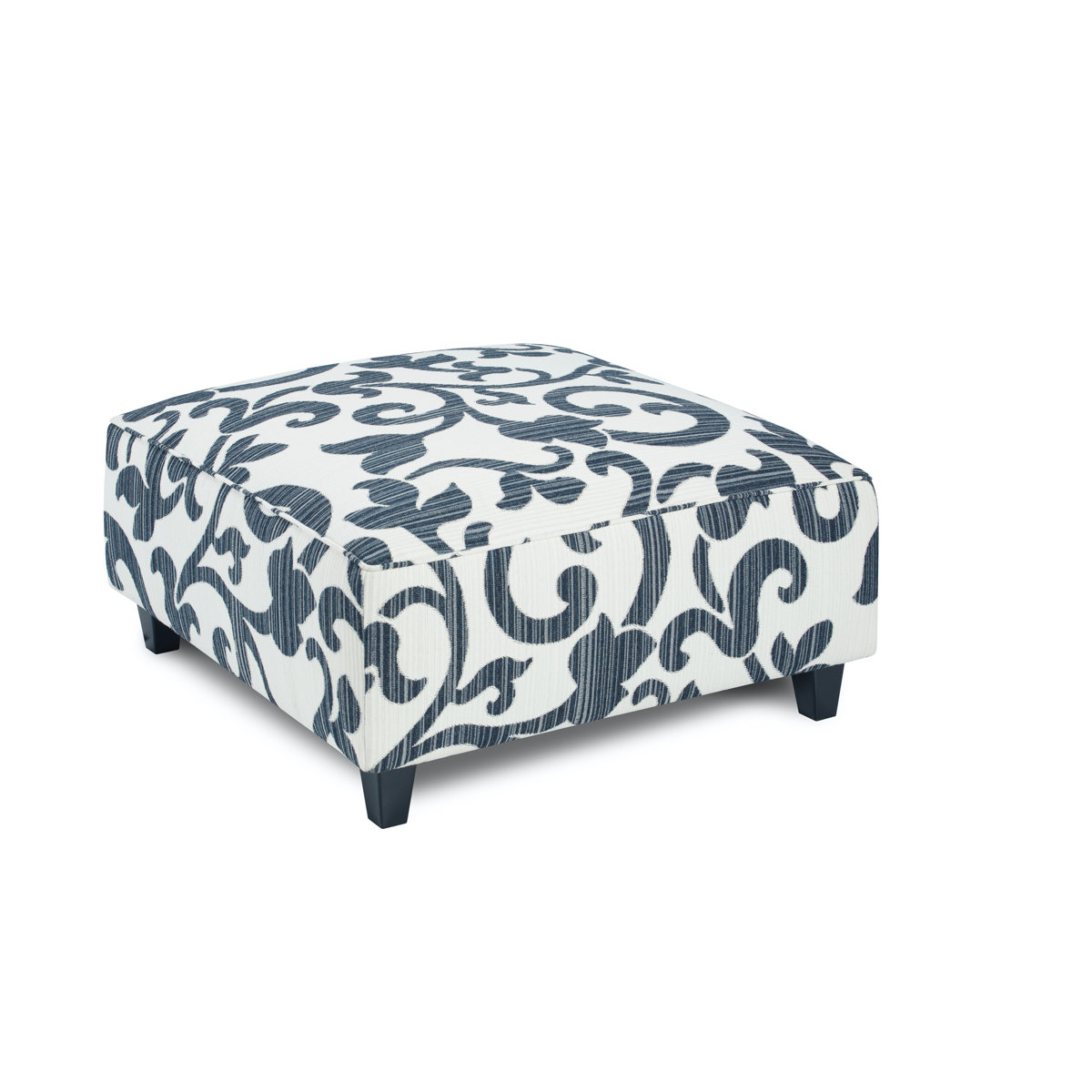 Red Barrel Studio® 109 Sonata Navy Cocktail Ottoman | Wayfair