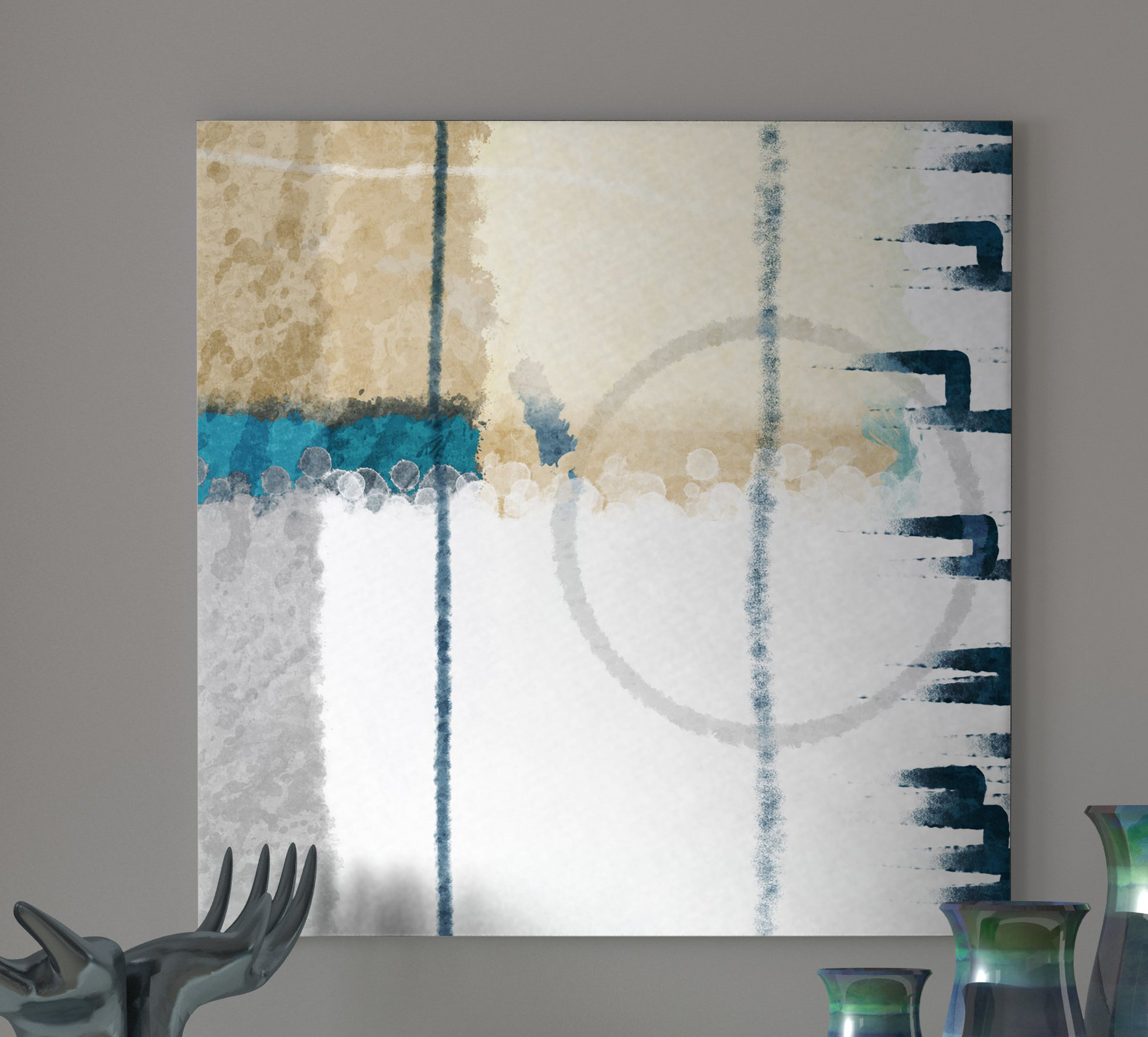 Wrought Studio™ Terrific Positive by Staci Maxwell - Wrapped Canvas ...