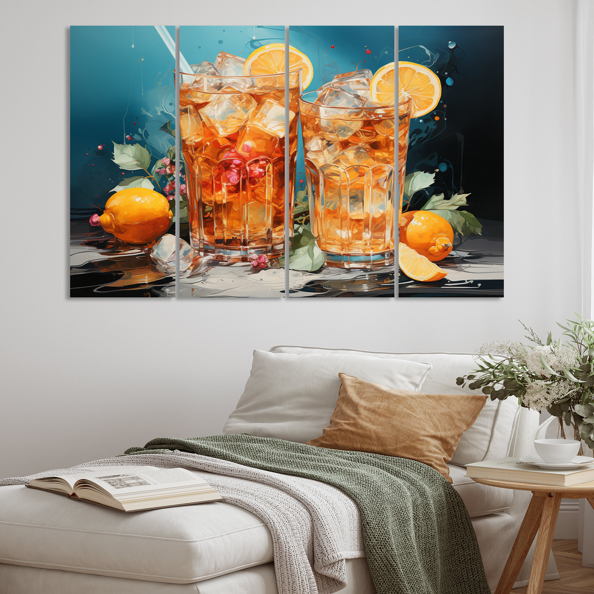Bay Isle Home™ Tropical Soda Cocktail III - Food & Beverage Canvas Wall ...