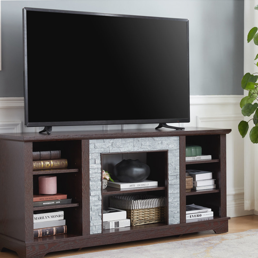 Lark Manor TV Media Stand with Open Storage Space - Wayfair Canada
