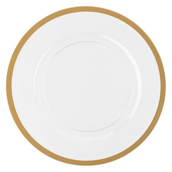 EcoQuality Disposable Plastic Birthday Dinner Plate for 44 Guests | Wayfair