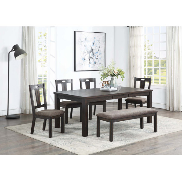 Red Barrel Studio® Raabia 6 - Piece Extendable Dining Set | Wayfair