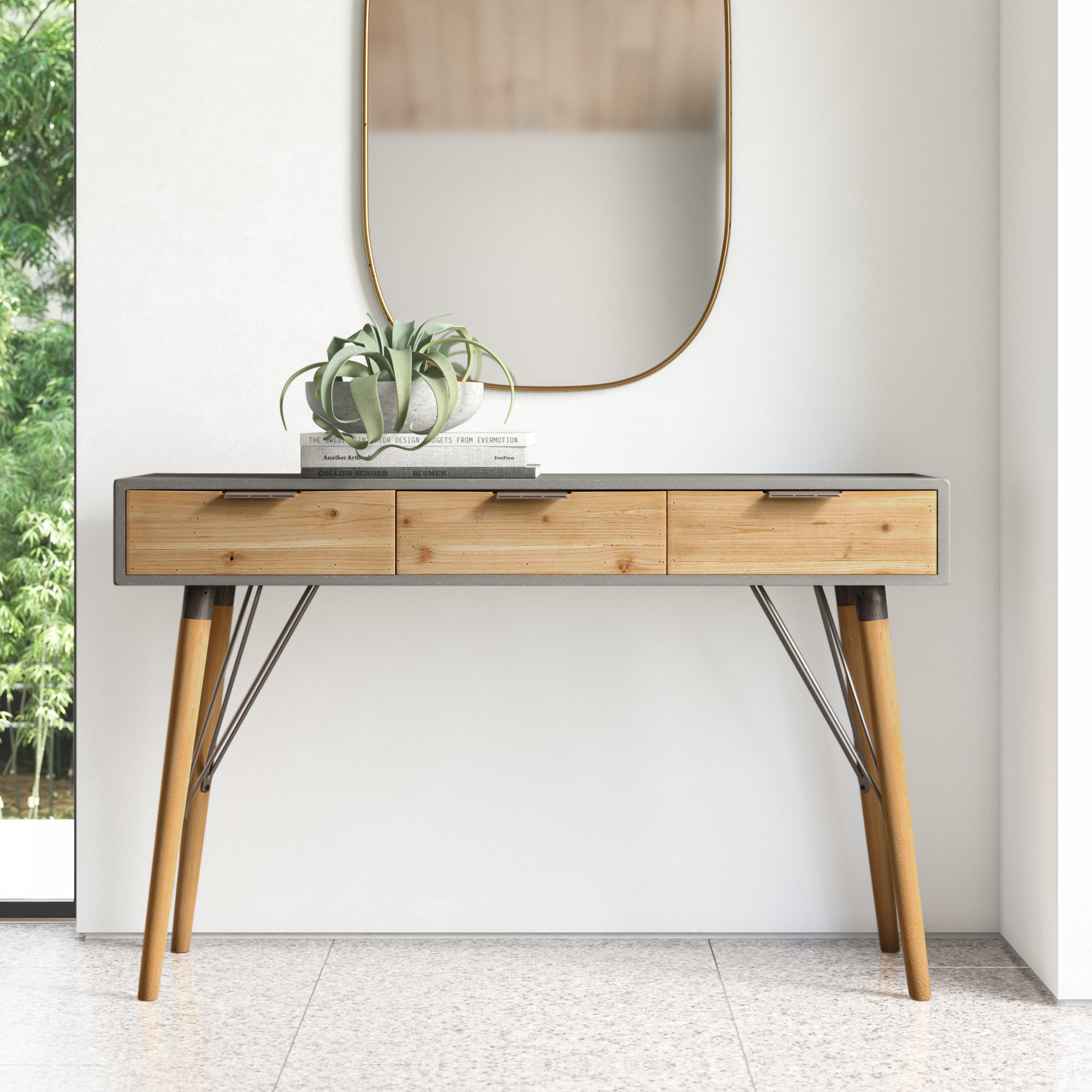 Wrought Studio™ Berkman Console Table & Reviews | Wayfair