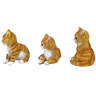 Design Toscano Mini Animals Tabby Kitten Triplets, Baby Cat Statues ...