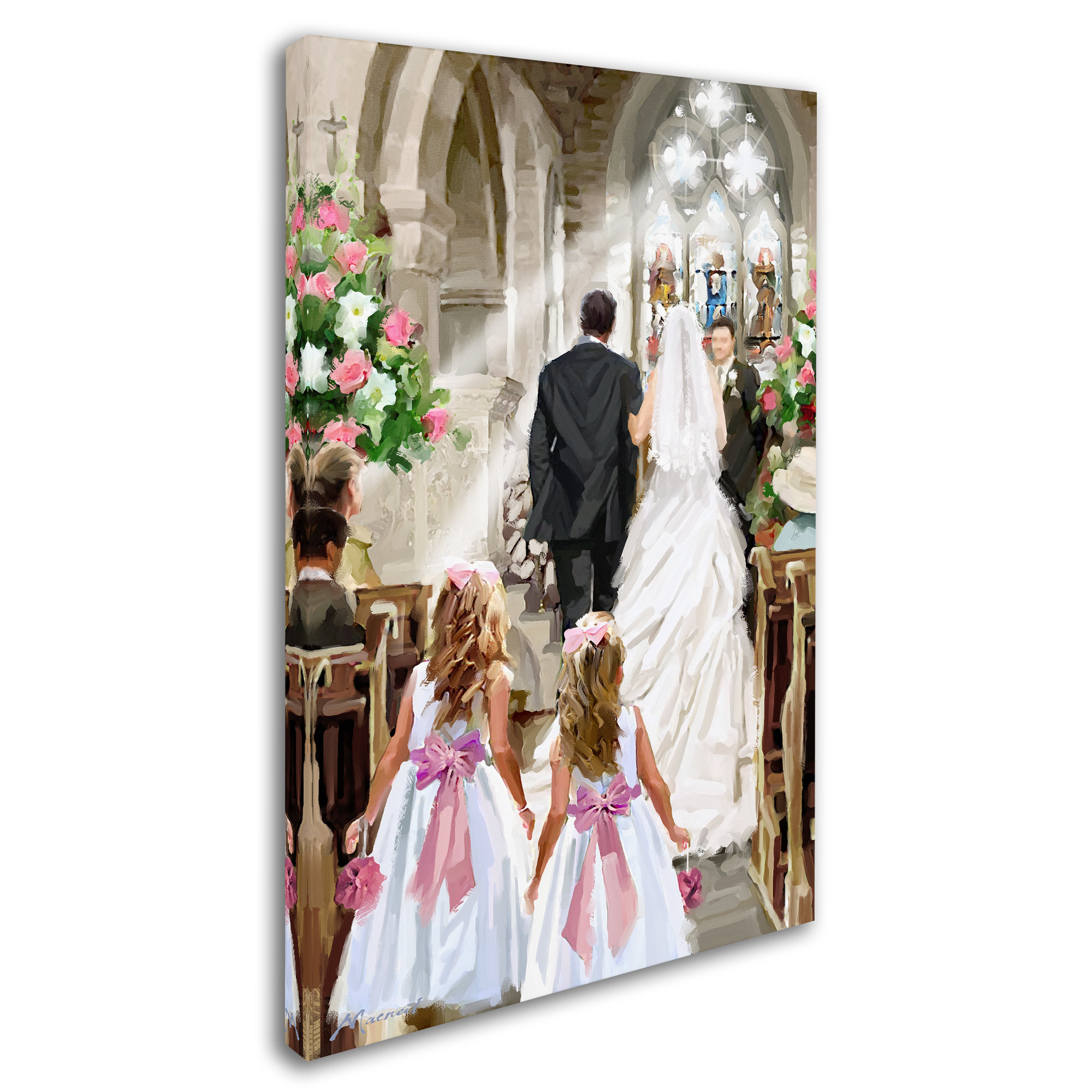 Winston Porter Wedding Ceremony by The Macneil Studio - Print on Canvas ...