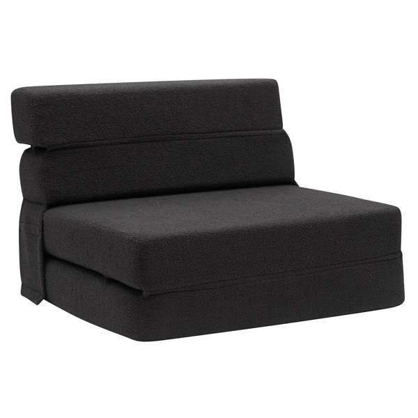 Greenspring Folding Sleeper Bed Lazy Couch Fabric Guest Sleeper For ...