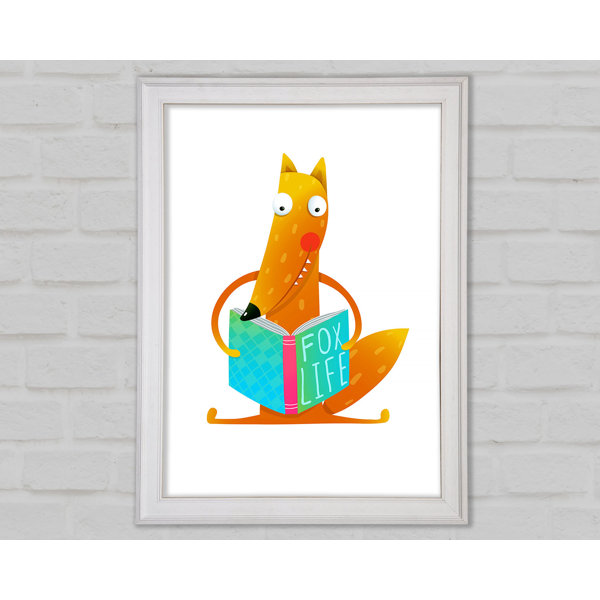 Happy Larry Fox Life Framed Print | Wayfair.co.uk