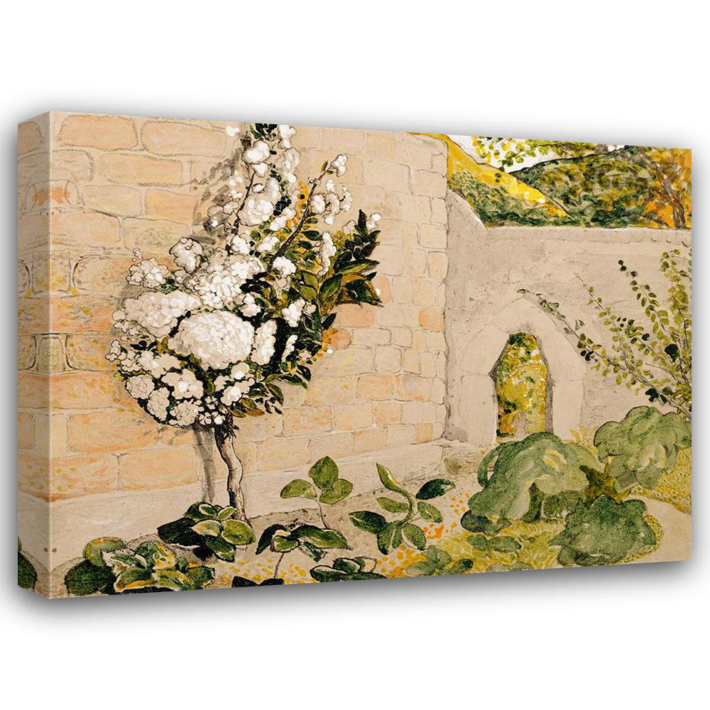 Alcott Hill® Pear Tree in a Walled Garden | Wayfair