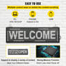 VEVOR LED Scrolling Sign, 27" x 8" WiFi & USB Control P10 Programmable ...