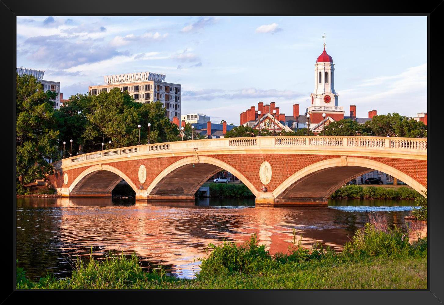 Latitude Run® " John W Weeks Bridge Footbridge Cambridge Photo Art ...