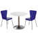Latitude Run® Theotis Pedestal Dining Set & Reviews | Wayfair