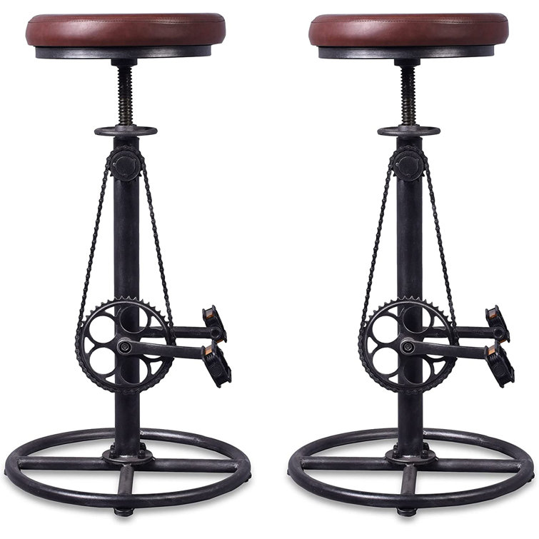 Williston Forge Analeesa Swivel Adjustable Height Stool & Reviews | Wayfair
