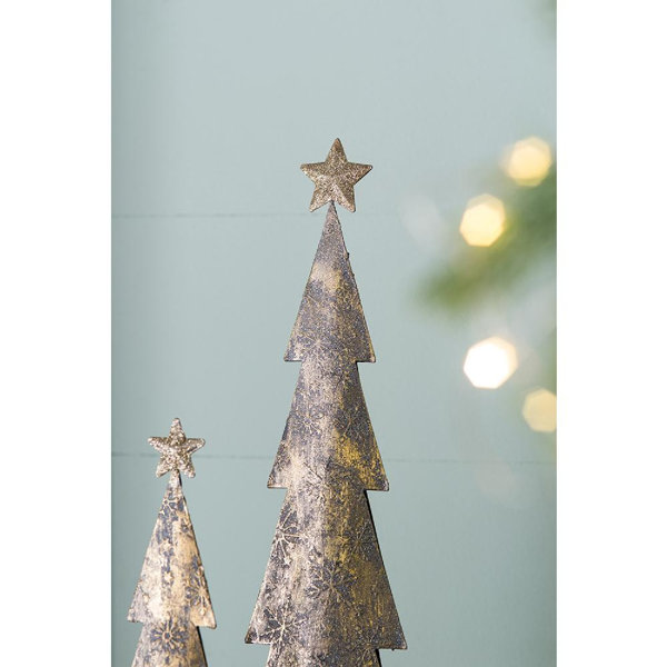 August Grove® Iron Trees - Set of 6 - Grey - Wayfair Canada