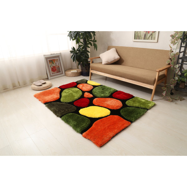 Bravich 3D Hawaii Abstract Hand Woven Hand Tufted Area Rug | Wayfair.co.uk