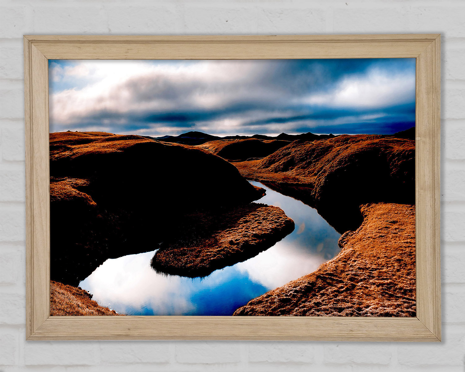 Union Rustic Small River Island Framed Print | Wayfair.co.uk