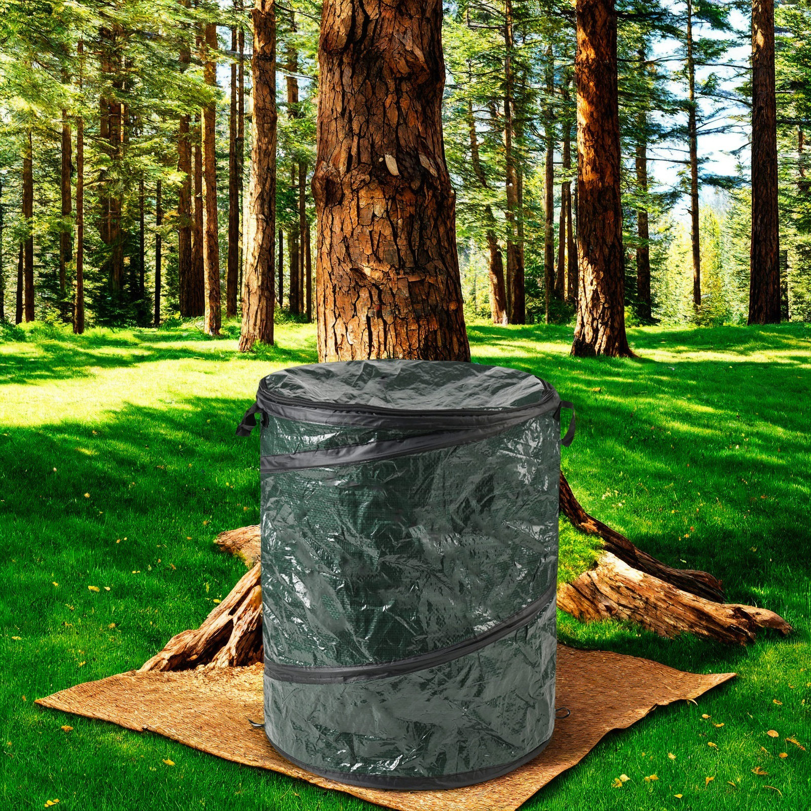 Line Apparel ecommerce Collapsible Trash Can Outdoor 29.5 Gallon ...