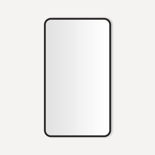 Robern Round Corner Metal Mirror | Wayfair