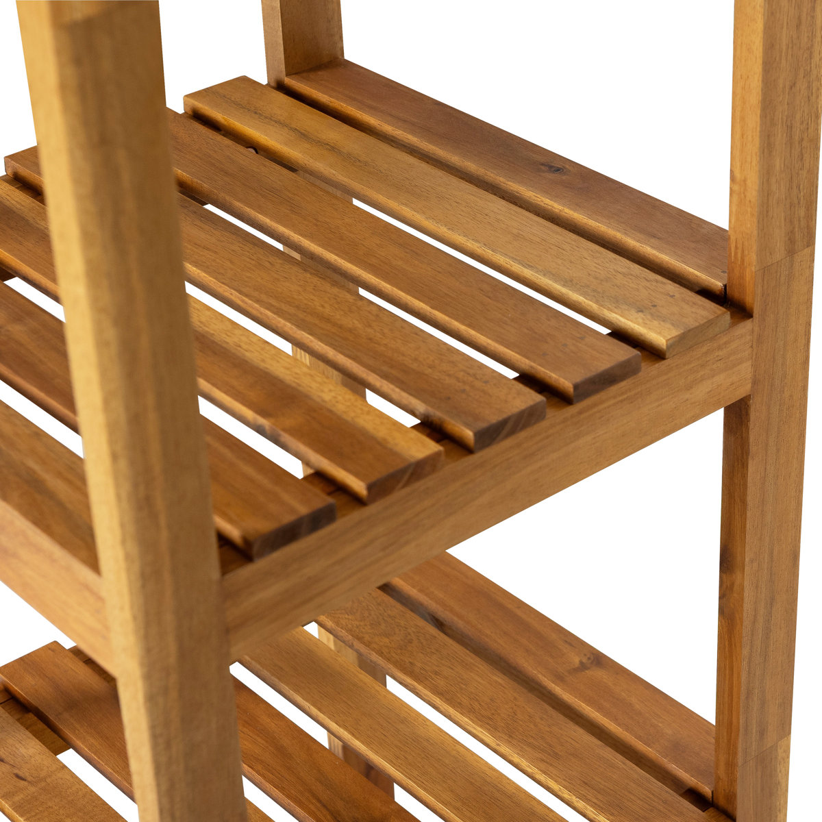 Lark Manor™ 5-Tier Acacia Wood Conner Rack & Reviews | Wayfair