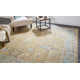 Brandonville Wool Gold/Light Blue Rug & Reviews | Birch Lane