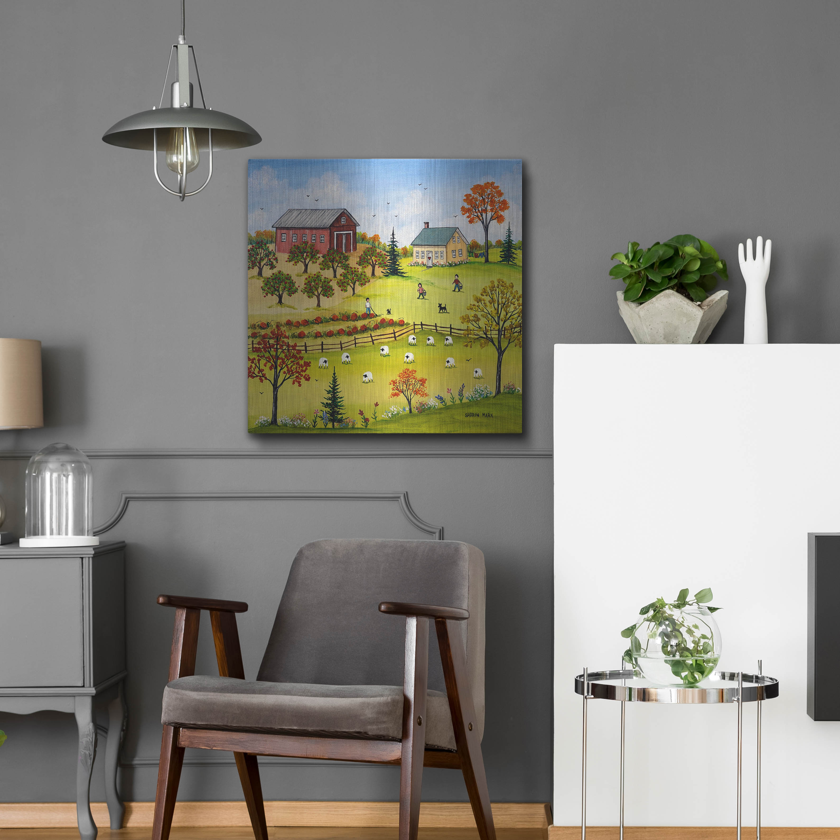 Winston Porter 'Chore Time' by Sharon Mark, Metal Wal Art | Wayfair