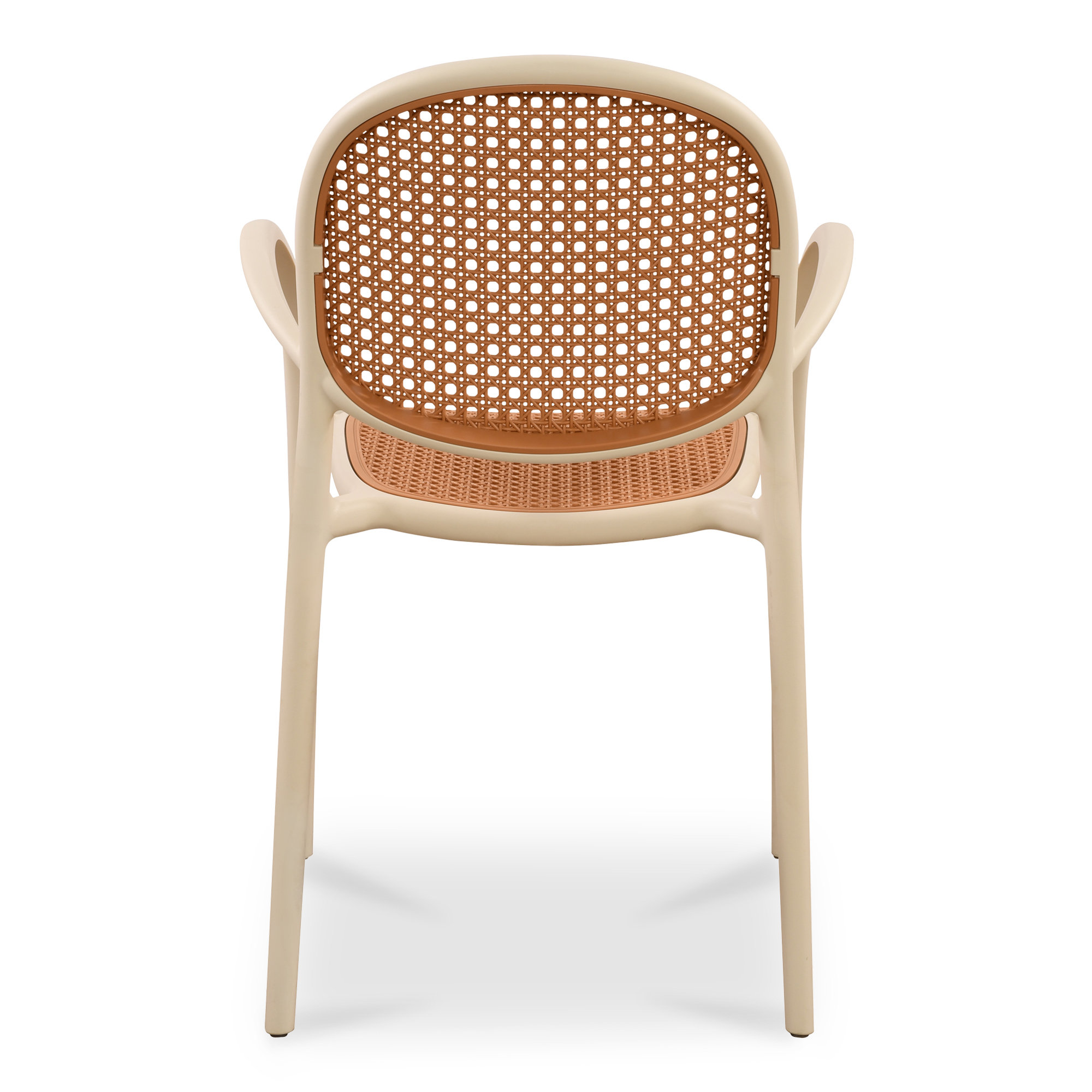 Moe's Home Collection Soren Outdoor Dining Chair Black-Set Of Two ...