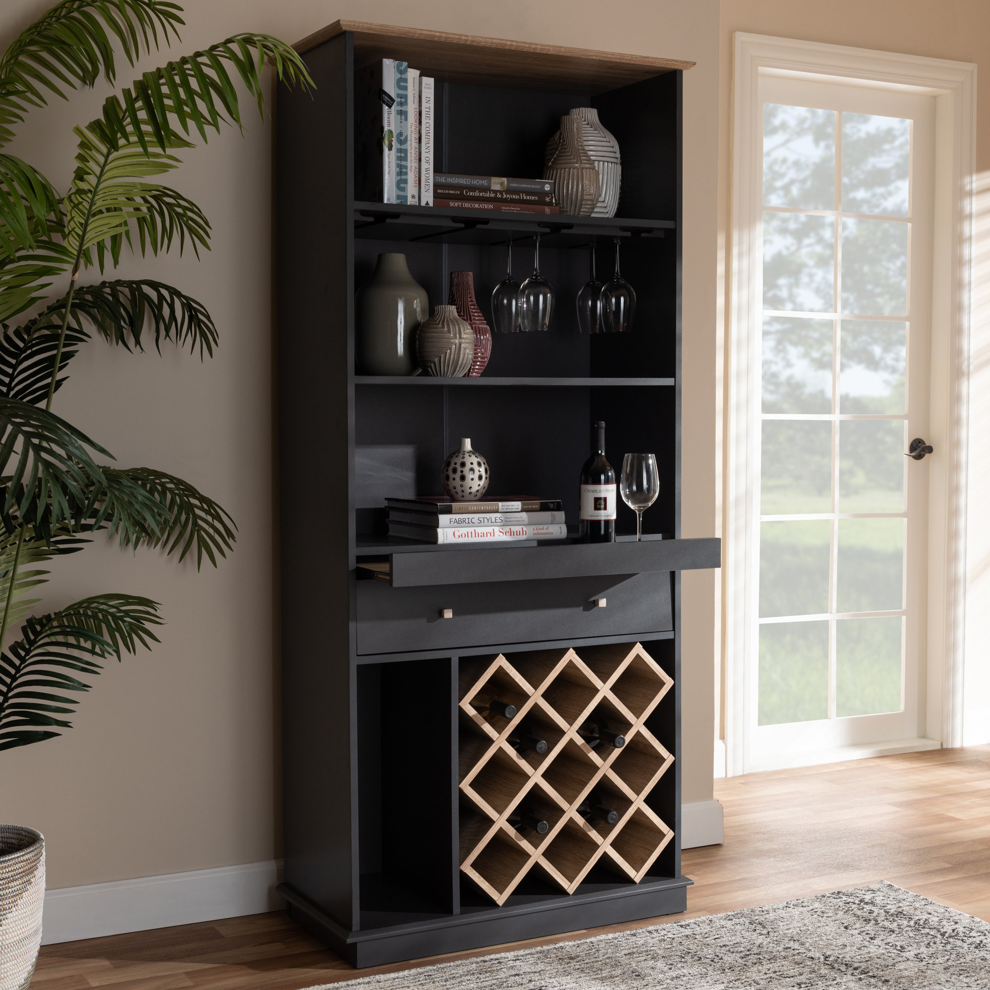 Lark Manor Alfred-James Bar with Wine Storage & Reviews - Wayfair Canada